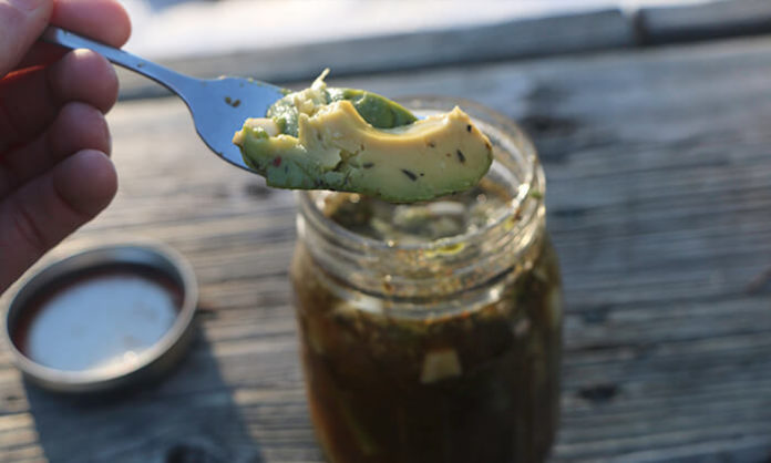 Avocado Pickles Recipe | Veggums
